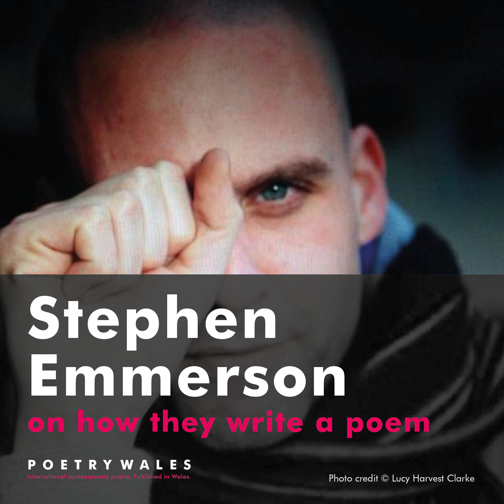 Stephen Emmerson on how they write a poem - Poetry Wales