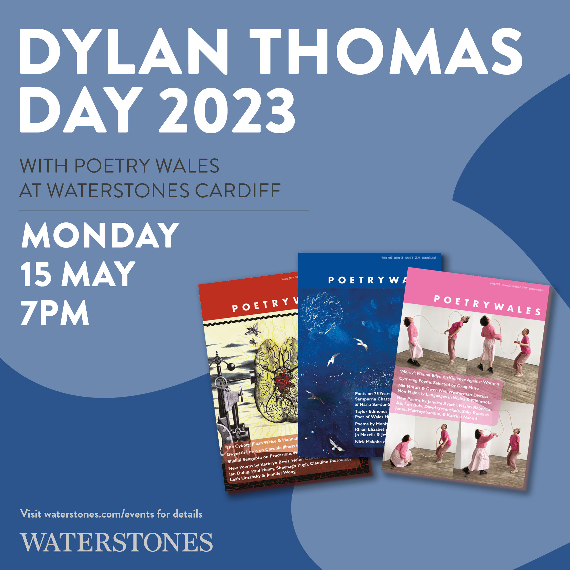 Dylan Thomas Day | Poetry Wales x Waterstones Cardiff - Poetry Wales